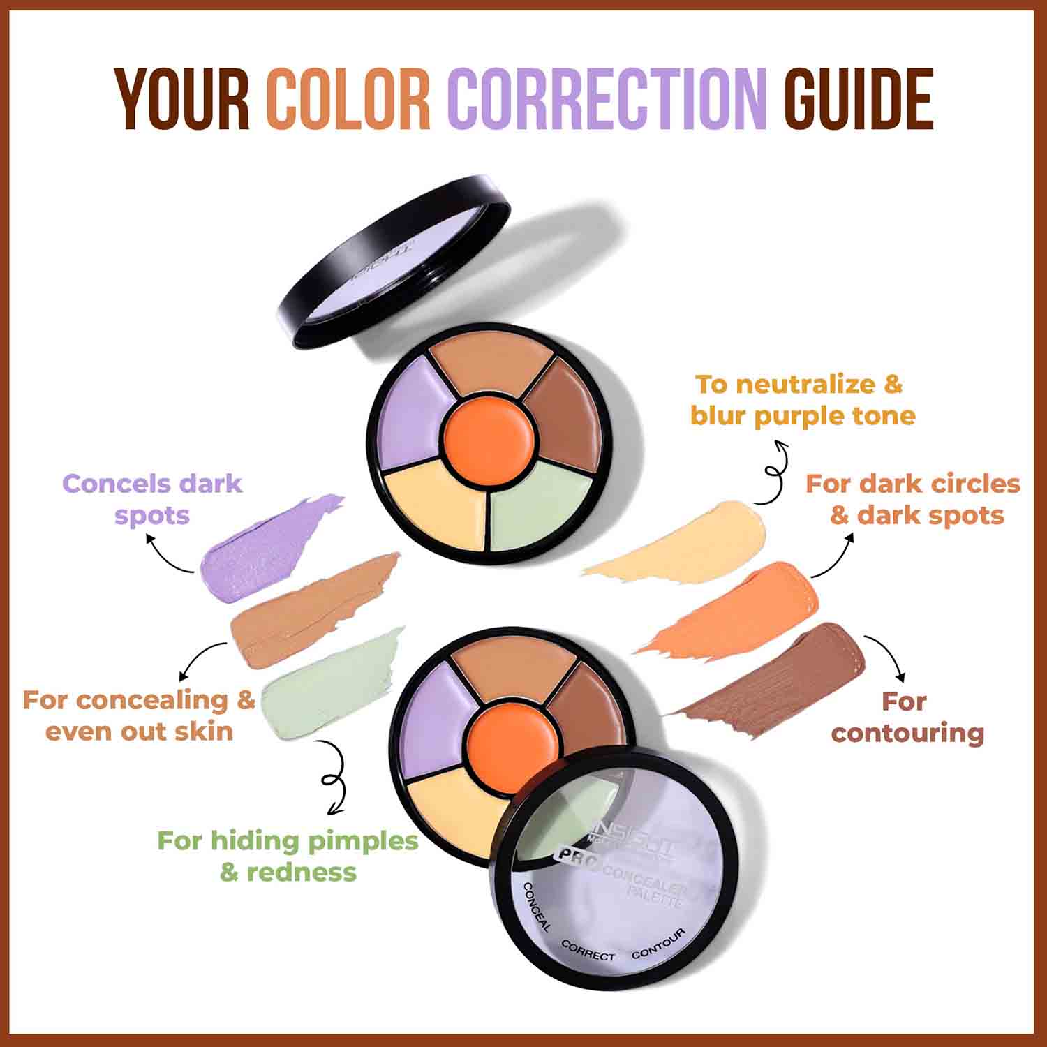 Pro Concealer Palette – InsightCosmetics